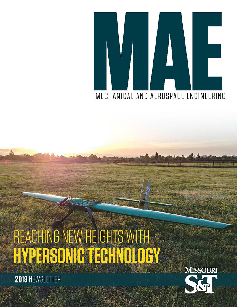 Newsletter – Mechanical and Aerospace Engineering | Missouri S&T
